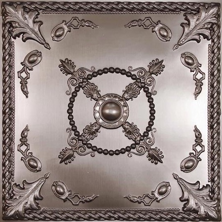 Ceilume Alexander 2ft x 2ft Tin Ceiling Tile V3-ALEX-22PBR | Zoro
